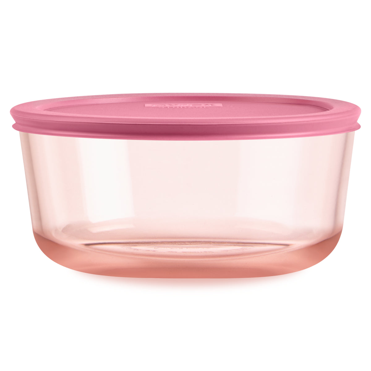 Pyrex® Simply Store® Tinted Glass 7-cup Round Storage Container with L